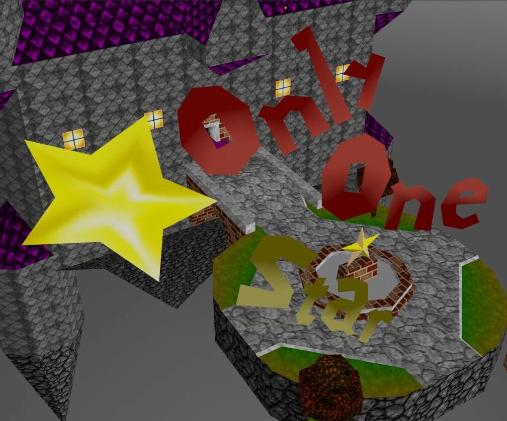 Only One Star | Super Mario 64 Hacks Wiki | Fandom