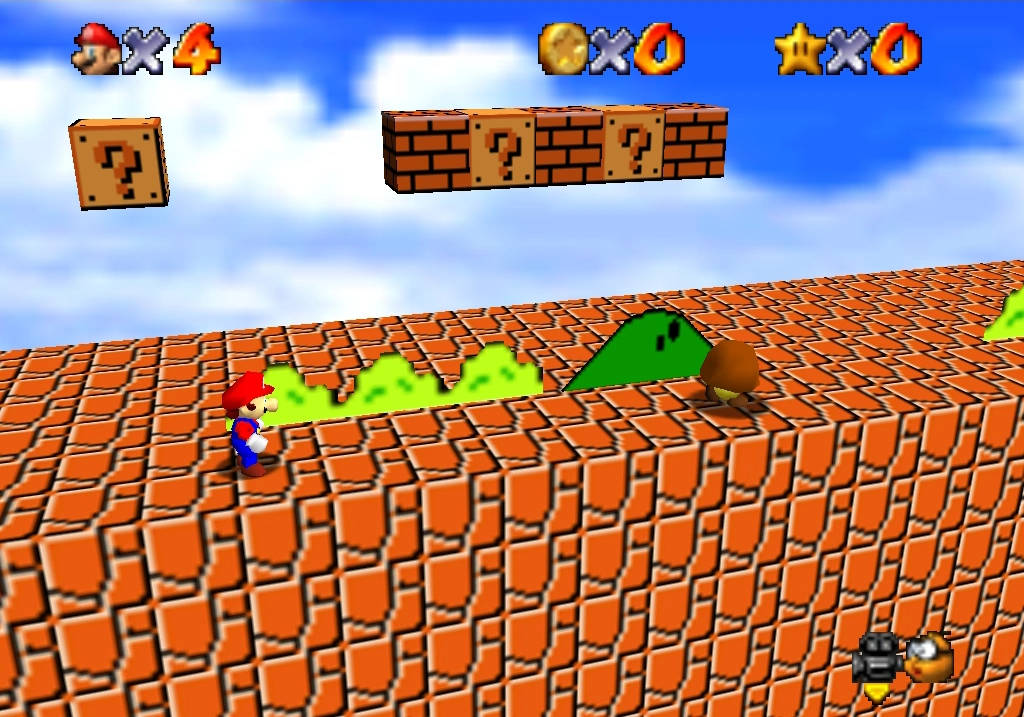 SMB 1-1 Recreation | Super Mario 64 Hacks Wiki | Fandom