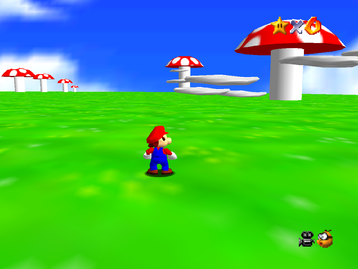 Floating Mushroom Island | Super Mario 64 Hacks Wiki | Fandom