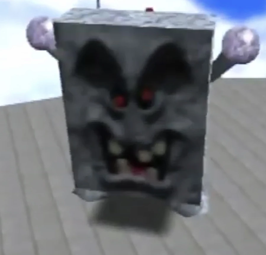 Mario 64 Thwomp
