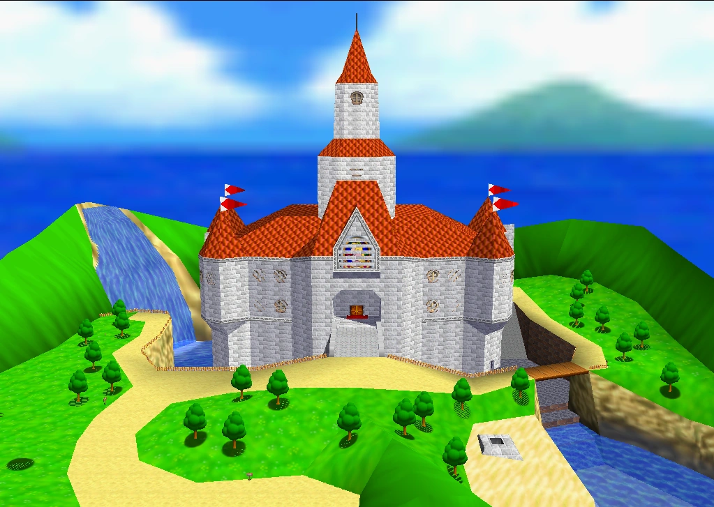 Castle Grounds | Super Mario 64 Hacks Wiki | Fandom