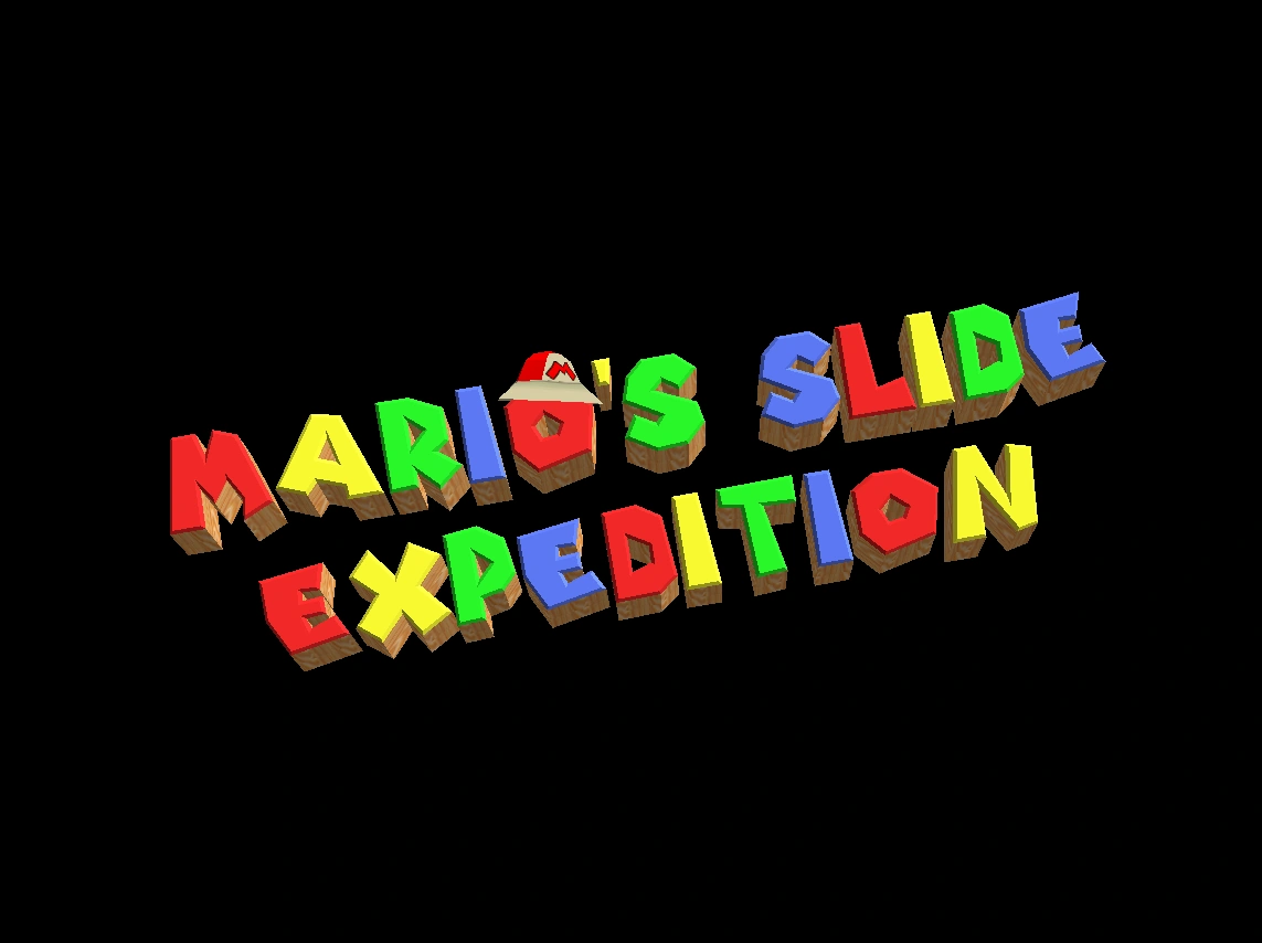 Mario's Slide Expedition | Super Mario 64 Hacks Wiki | Fandom