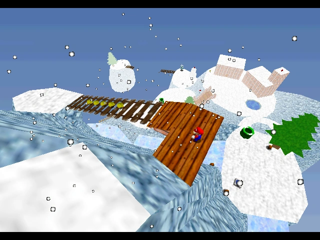 Snow Storm Peaks | Super Mario 64 Hacks Wiki | Fandom