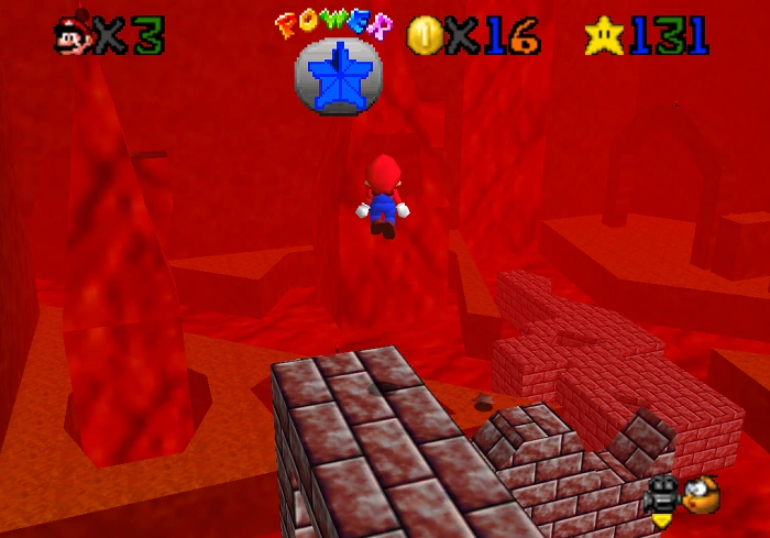 Fire Crater | Super Mario 64 Hacks Wiki | Fandom
