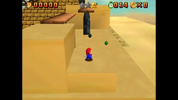 2-3 Angry Sun | Super Mario 64 Hacks Wiki | Fandom