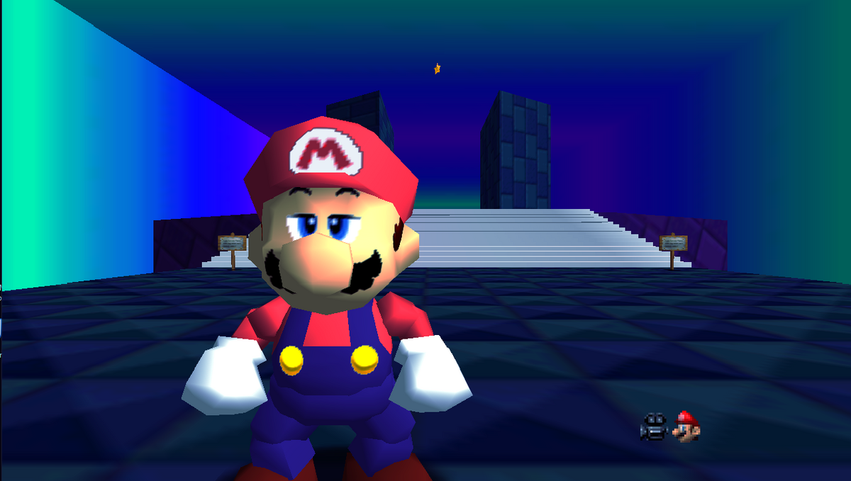 One Must Imagine Mario As Happy | Super Mario 64 Hacks Wiki | Fandom