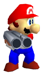 Shotgun Mario 64 | Super Mario 64 Hacks Wiki | Fandom