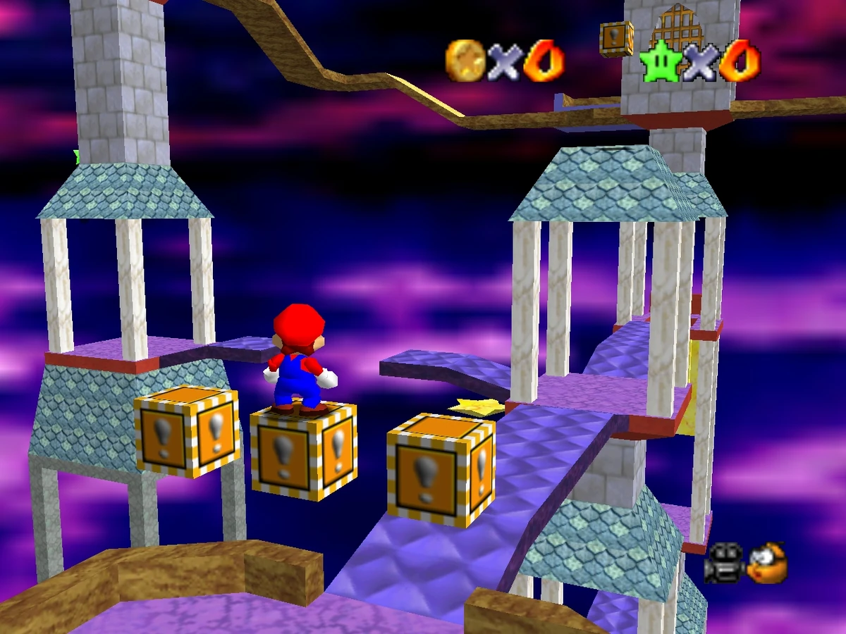 Lug's Delightful Dioramas: Green Comet | Super Mario 64 Hacks Wiki | Fandom