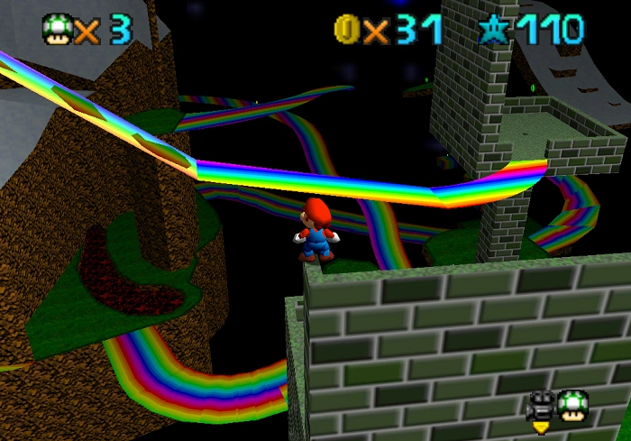 Rainbow Way Galaxy | Super Mario 64 Hacks Wiki | Fandom