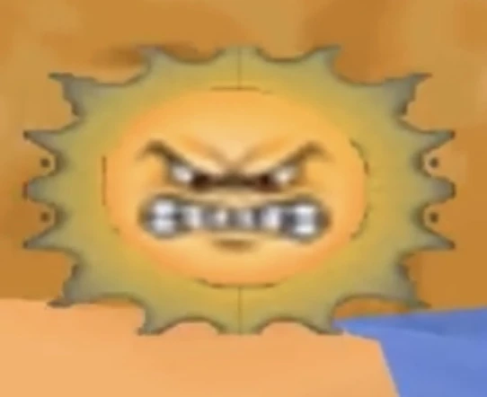 Angry Sun | Super Mario 64 Hacks Wiki | Fandom