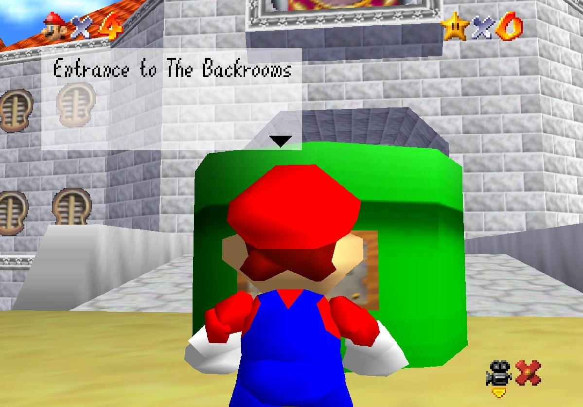 The Backrooms 64/Gallery | Super Mario 64 Hacks Wiki | Fandom