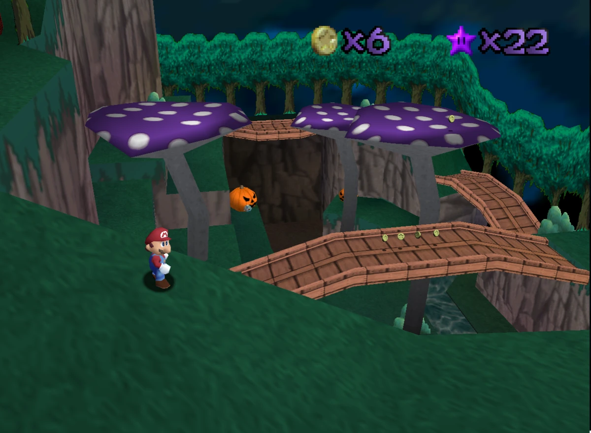 Frightening Forest | Super Mario 64 Hacks Wiki | Fandom