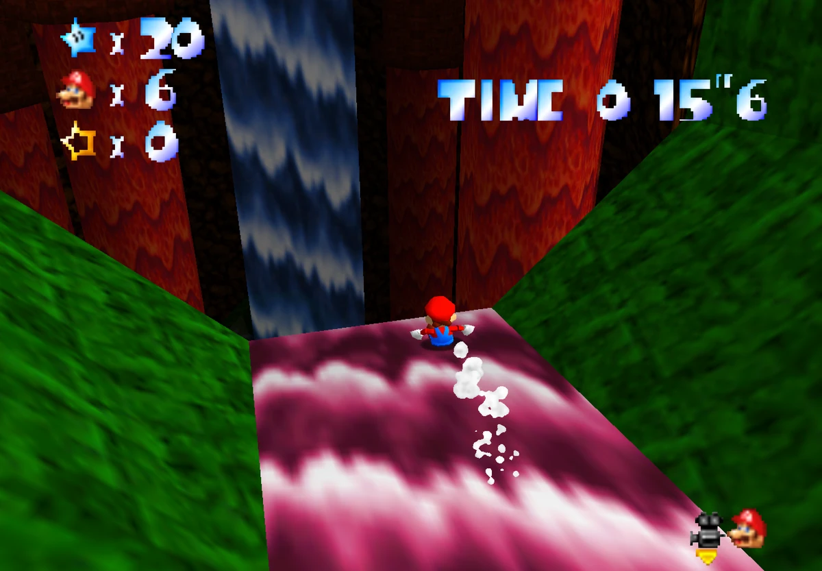 Secret Underground Slide | Super Mario 64 Hacks Wiki | Fandom