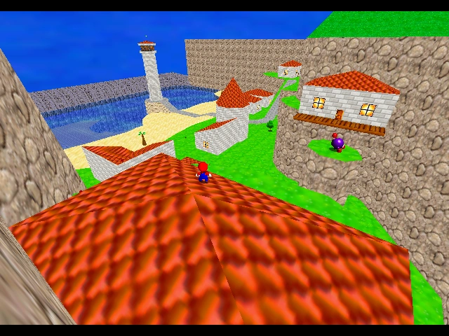 Sandy Seaside Bay | Super Mario 64 Hacks Wiki | Fandom