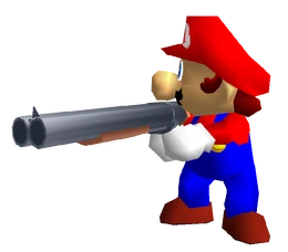Shotgun Mario 64 | Super Mario 64 Hacks Wiki | Fandom