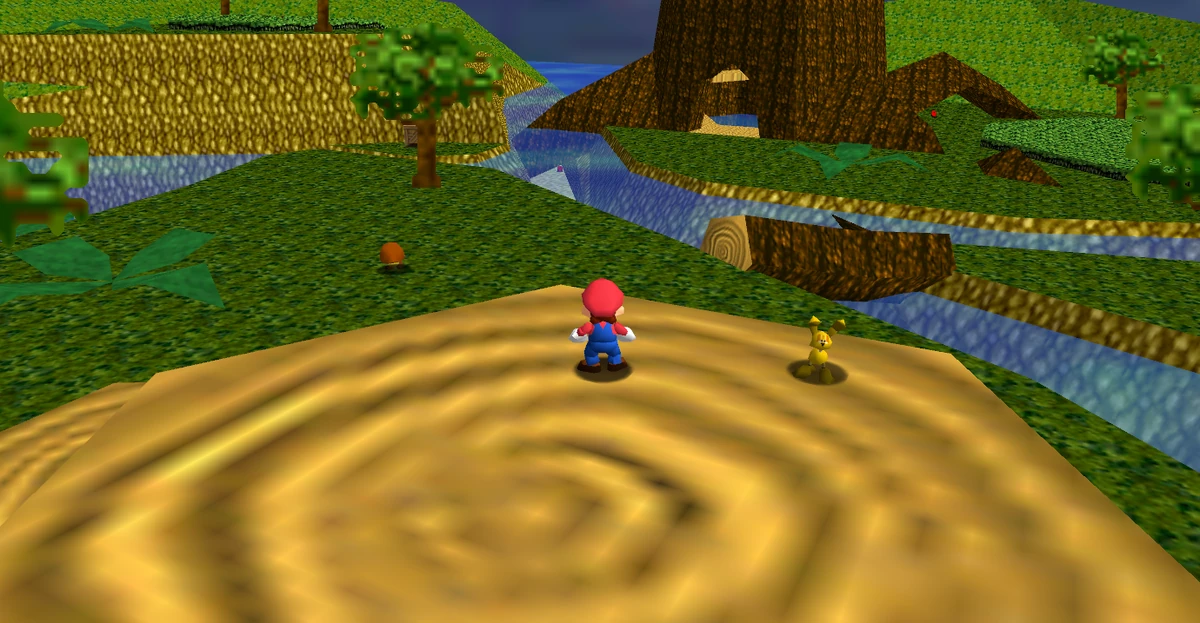 Large Leaf Forest | Super Mario 64 Hacks Wiki | Fandom