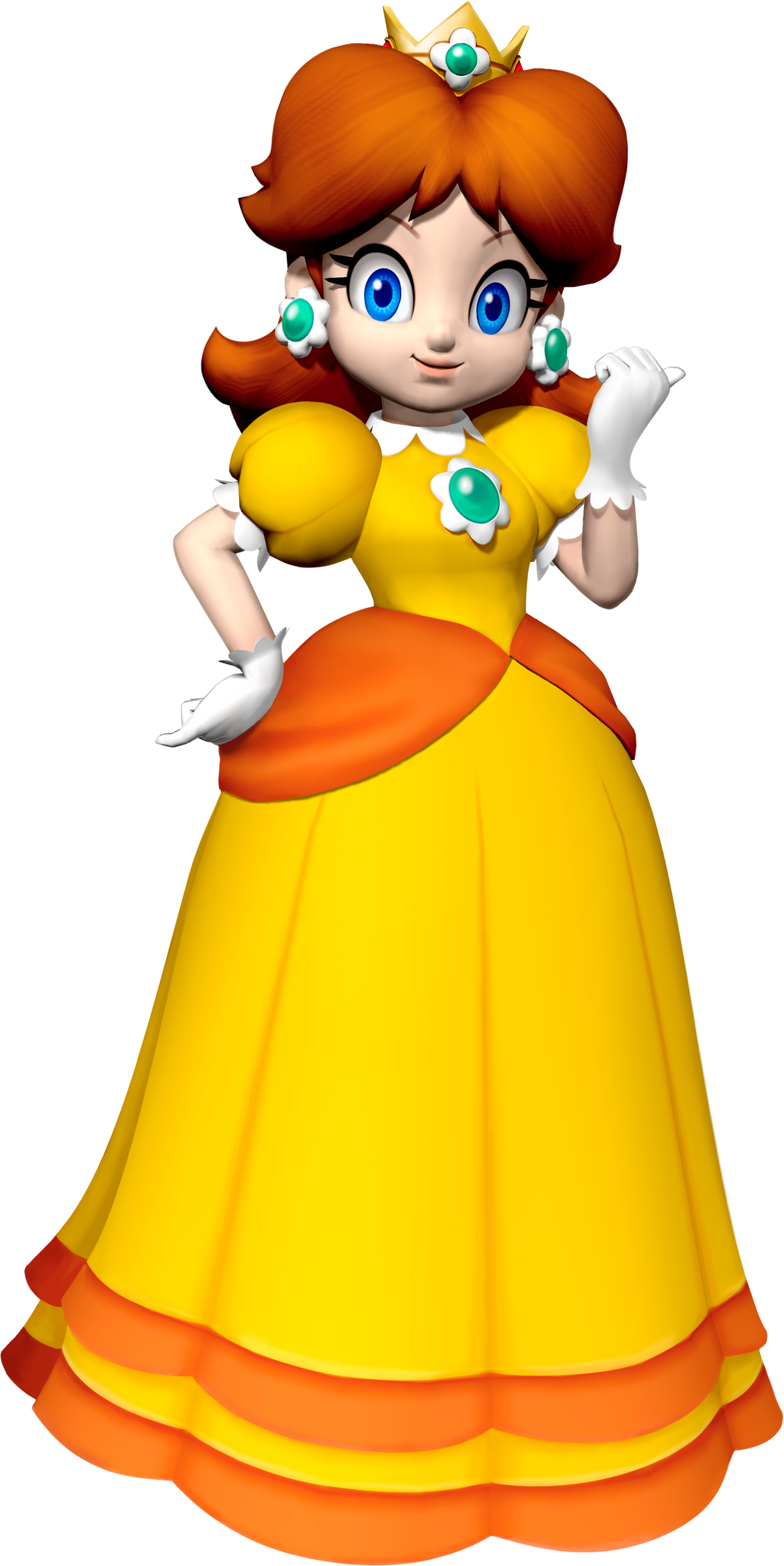 What Is Daisy The Princess Of In Mario - Design Talk