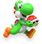 Yoshi (Green, Red, Yellow, Light-Blue) | Super Mario Bros Wonder Wiki ...