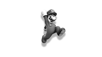 Black and white mario | Super Mario Fanon | Fandom