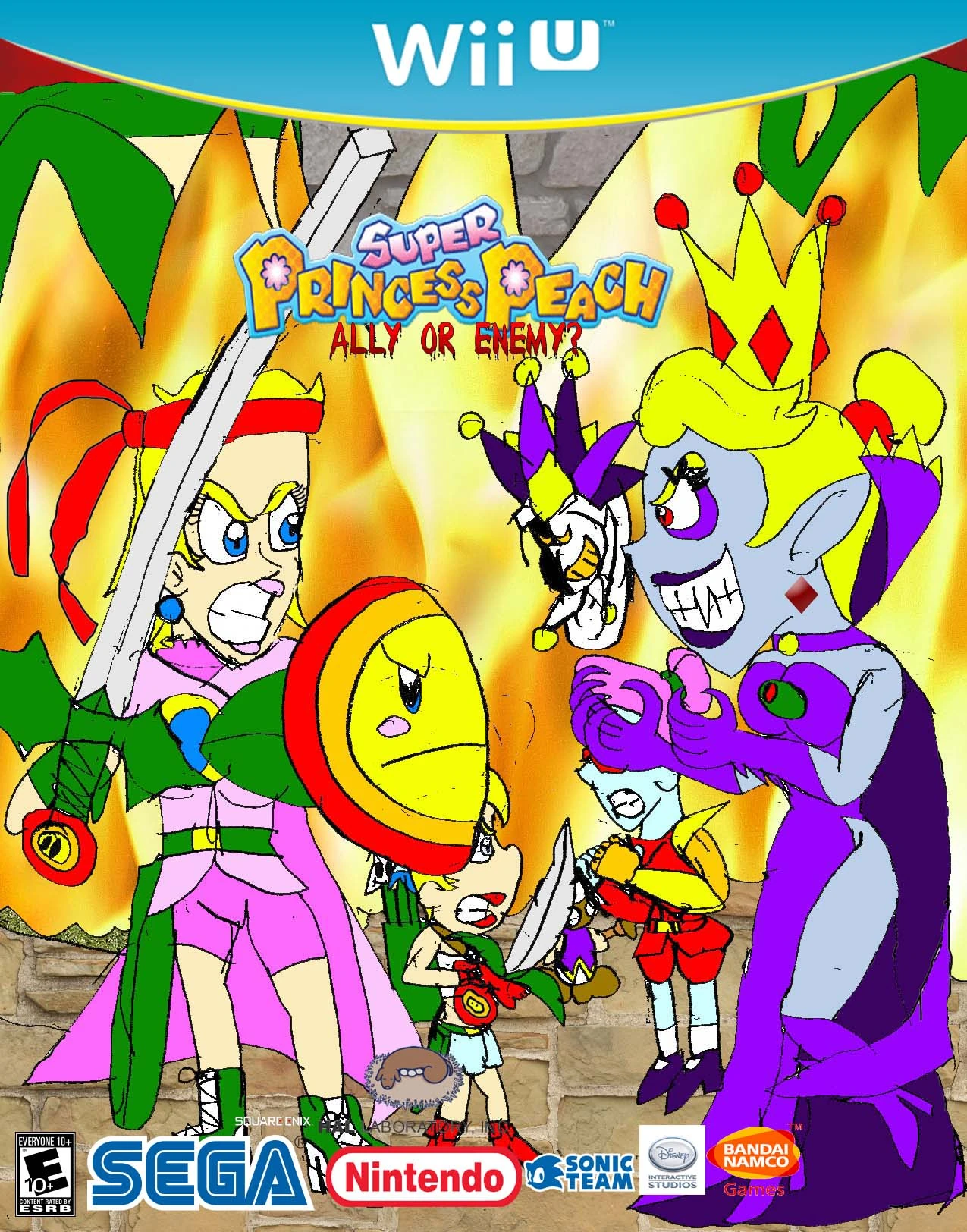 Shadow The Hedgehog And Princess Peach