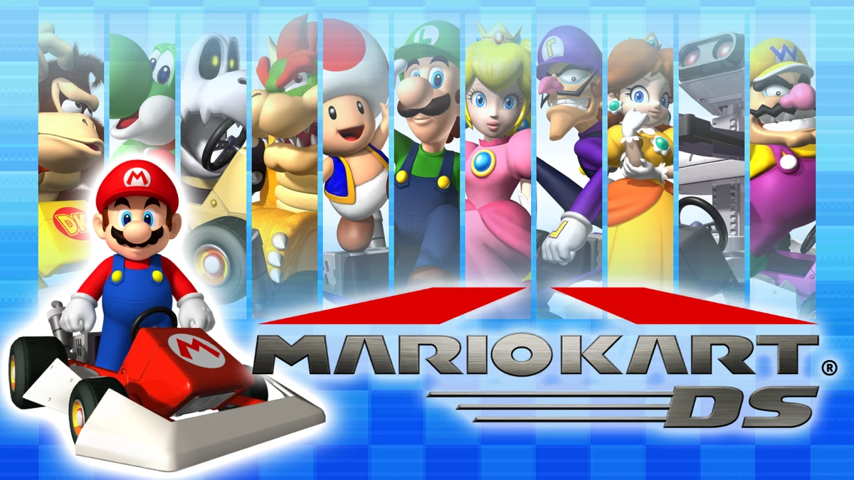 Yoshi Falls - Mario Kart DS | MarioGunner Wiki | Fandom