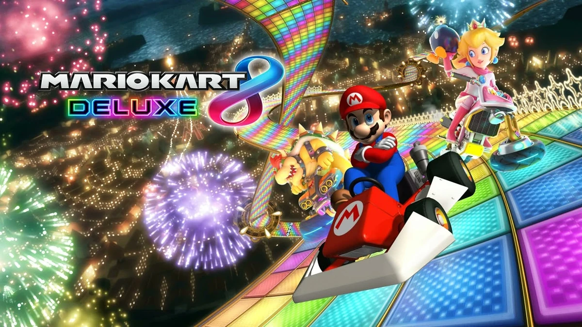 Rainbow Road - Mario Kart 8 Deluxe | MarioGunner Wiki | Fandom