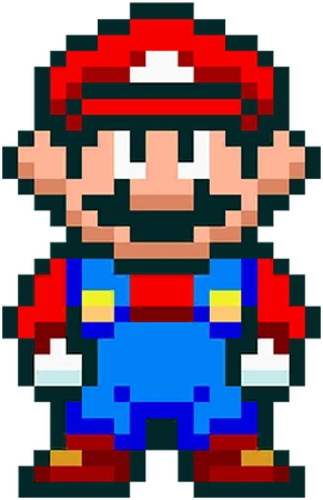 16 Bit Mario Characters