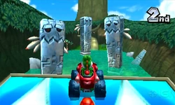 Screaming Pillar | Mario Kart Racing Wiki | Fandom