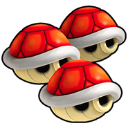 Triple Red Shell | Mario Kart Racing Wiki | Fandom