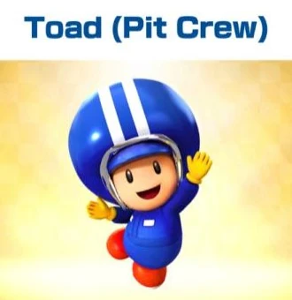 Toad (Pit Crew) | Mario Kart Racing Wiki | Fandom