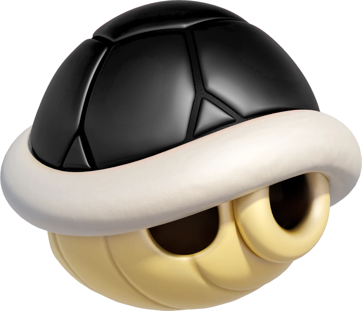 Black Shell | Mario Kart Racing Wiki | Fandom