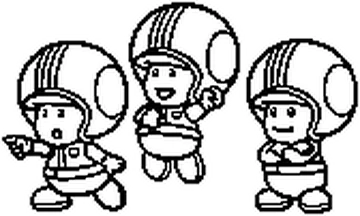 mario kart wii characters coloring pages