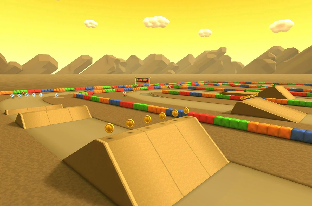 RMX Choco Island 1 | Mario Kart Racing Wiki | Fandom