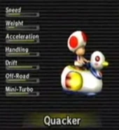 Quacker | Mario Kart Racing Wiki | Fandom