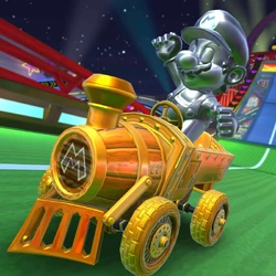 Mario Kart 8 Metal Mario