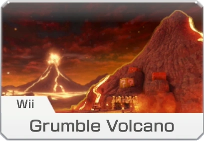 Grumble Volcano | Mario Kart Racing Wiki | Fandom