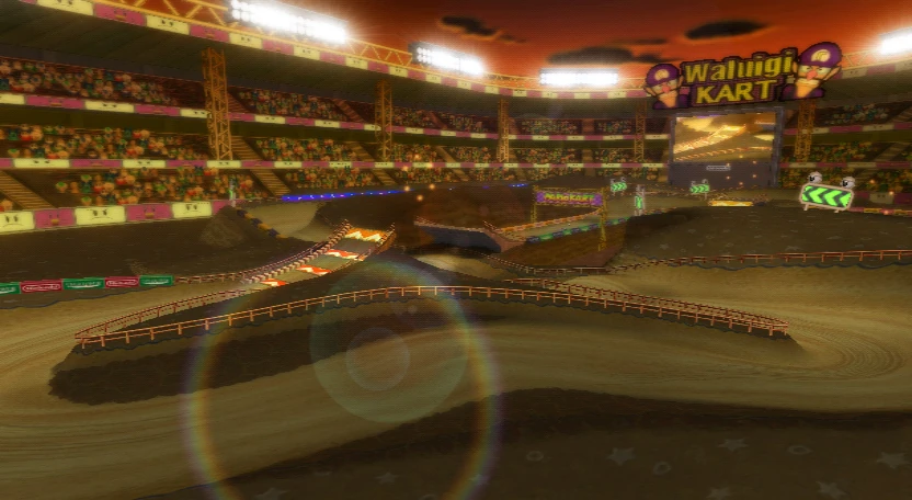 Waluigi Stadium (GCN) | Mario Kart Racing Wiki | Fandom