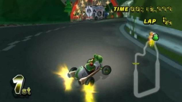 Moonview Highway | Mario Kart Wii Wiki | Fandom