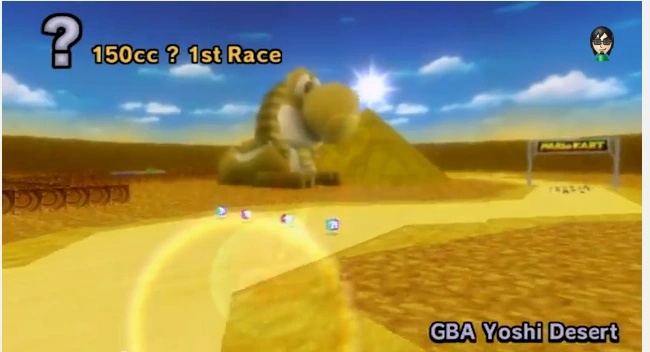 Yoshi desert | Mario Kart Wii Wiki | Fandom