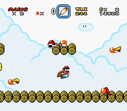 Super Mario World Cape Sprite