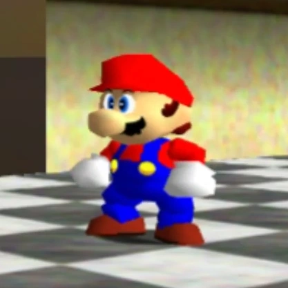 Mario Without Hat