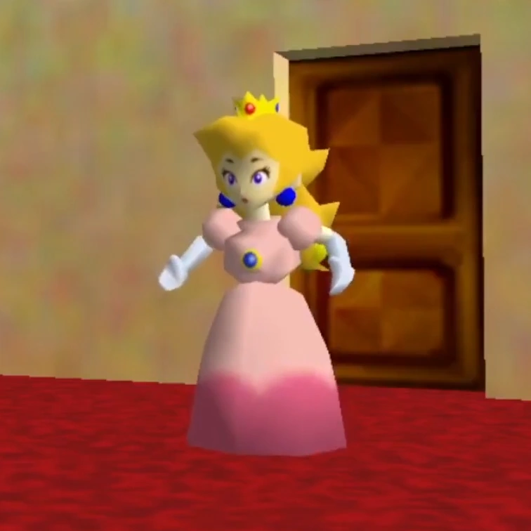 Princess Peach Super Mario 64