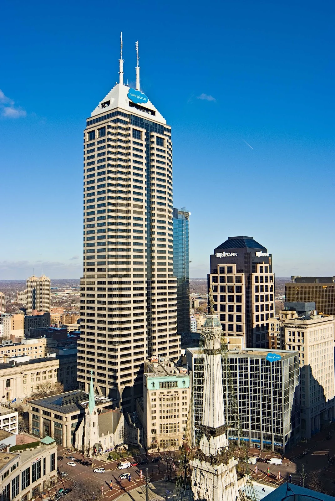 Salesforce Tower in Indianapolis | Mariomegamansonicrpg Wiki | Fandom