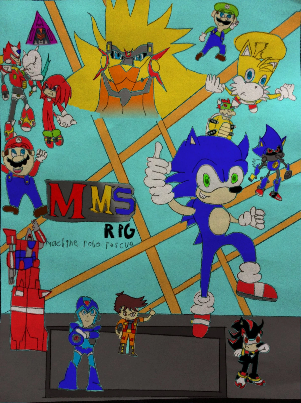 MMS Rpg: Machine Robo Rescue | Mariomegamansonicrpg Wiki | Fandom