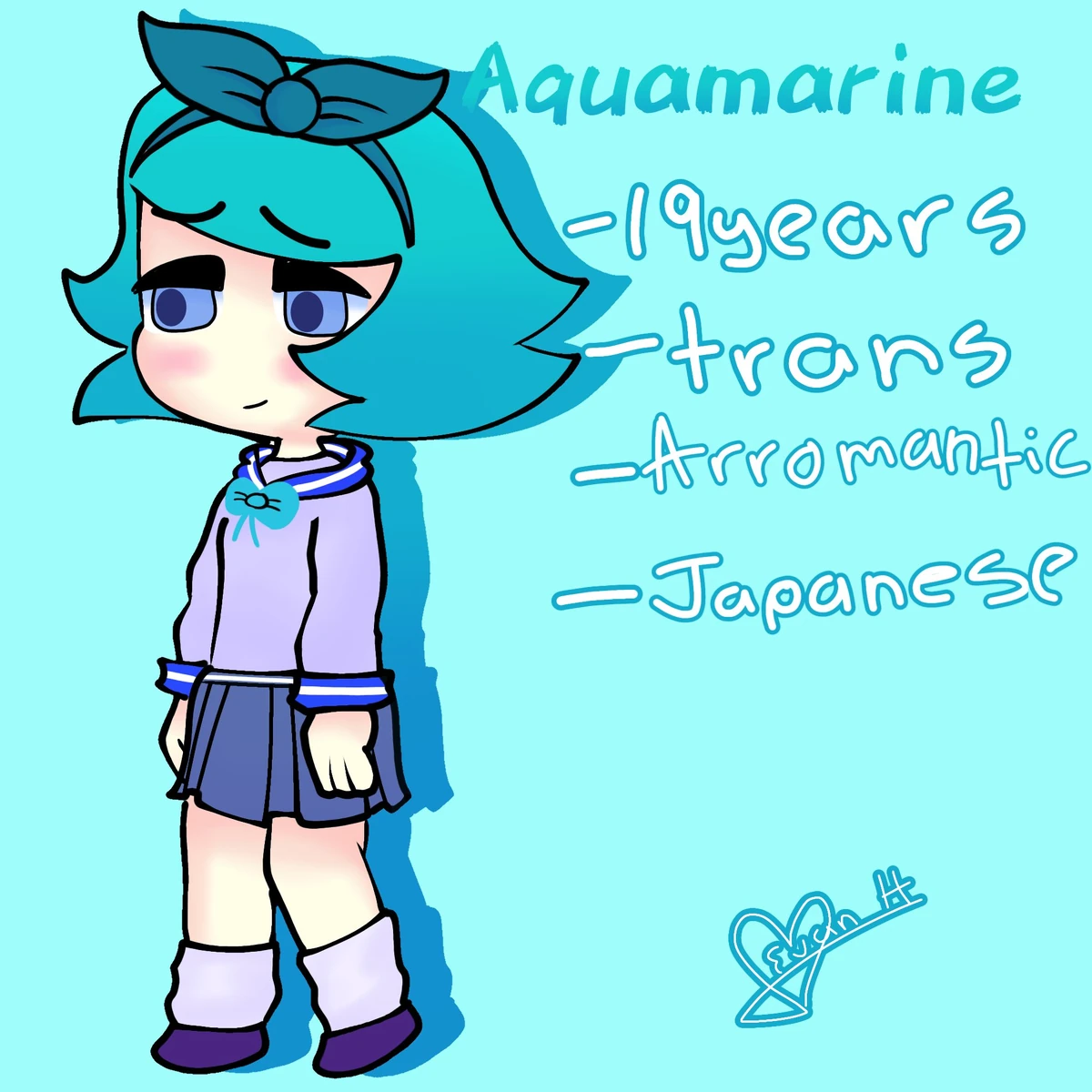 Aqua-chan | Marisuverse Wiki | Fandom