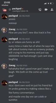 The leg and packgod drama | Markbigmuscle's Wiki | Fandom