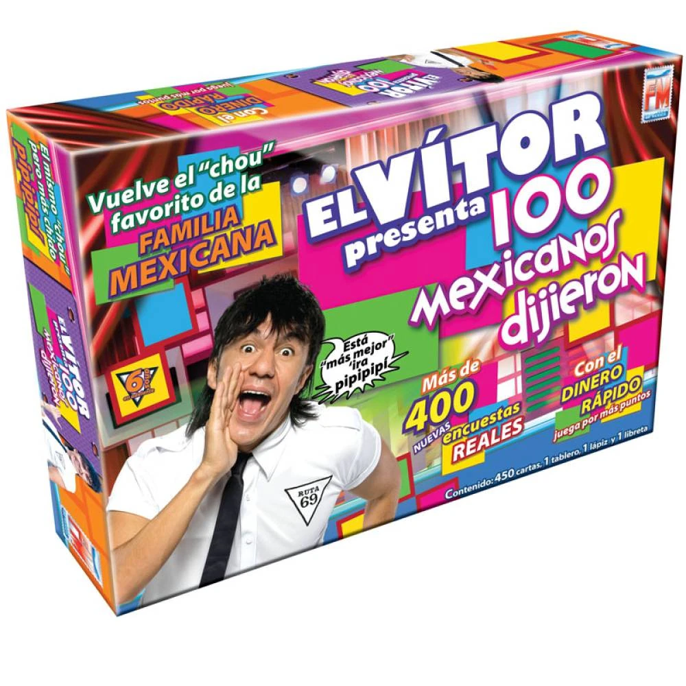 El Vitor presenta 100 mexicanos dijieron | Mark Goodson Wiki | Fandom