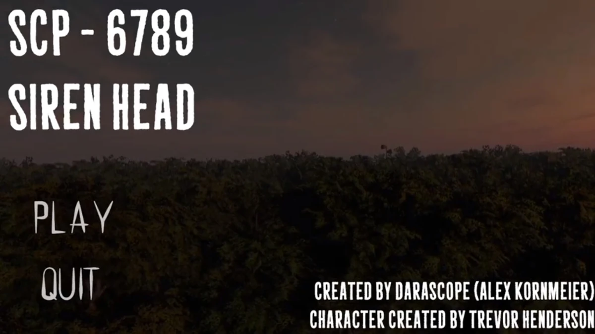 SCP 6789 - Siren Head | Markiplier Wiki | Fandom