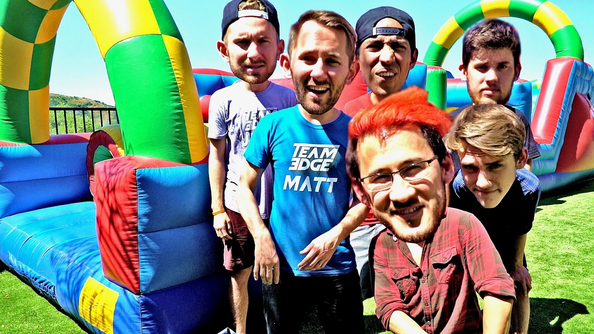 BOUNCE HOUSE OBSTACLE COURSE!! | Markiplier Wiki | Fandom