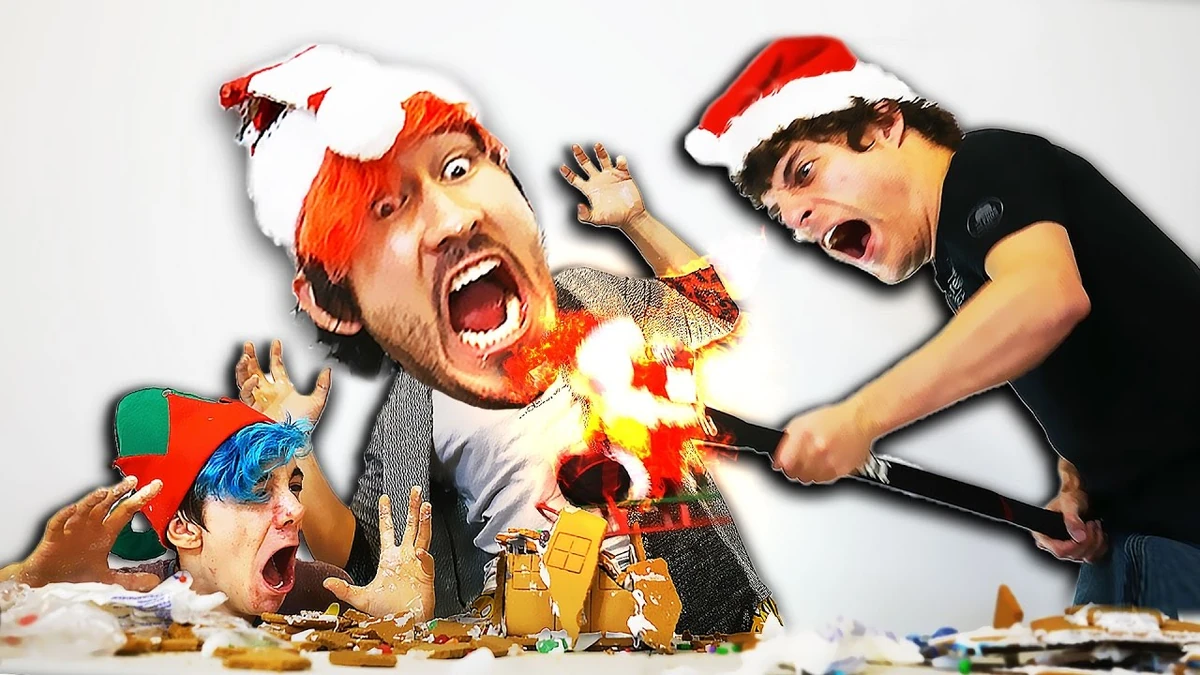 GINGERBREAD HOUSE BUILDING CHALLENGE | Markiplier Wiki | Fandom